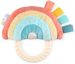 Itzy Ritzy - Ritzy Rattle Pal™ 毛絨 Rattle Pal 帶牙膠 (彩虹)