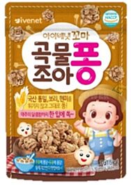 (星B至愛) 韓國Ivenet 貝貝穀物紅棗脆球 30g (18m+)